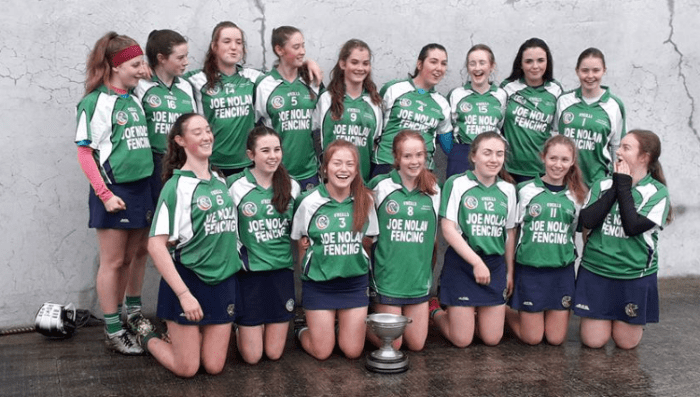 Kiltullagh Killimordaly Camogie Club U16 girls North Board Winners ...